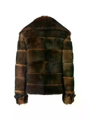 Fendi Fur Jacket With Buckle Detail