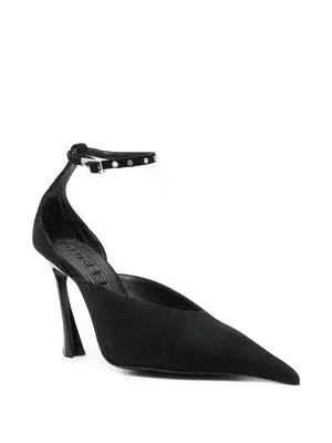 MUGLER Ankle Strap Pumps