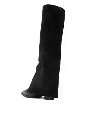 JULIE DEE 85mm Suede Boots
