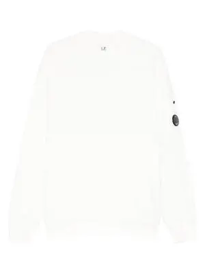 C.P. COMPANY Logo-patch Sweatshirt - White
