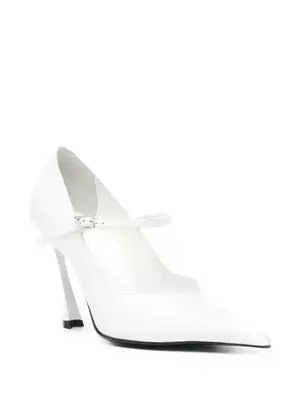 MUGLER 100 Leather Pumps