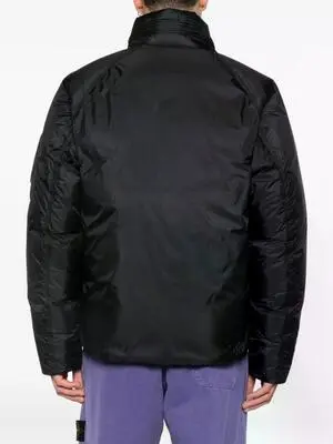 C.P. COMPANY Quilted Panelled Jacket - Black