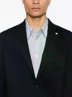 MANUEL RITZ Notched-lapel Single-breasted Blazer