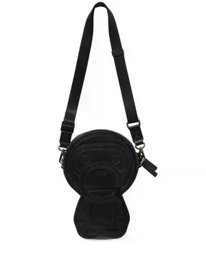 A BATHING APE Zip-fastening Messenger Bag - Black