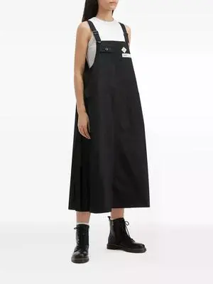 MUSIUM DIV. Logo-patch Midi Dress