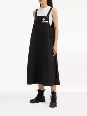 MUSIUM DIV. Logo-patch Midi Dress