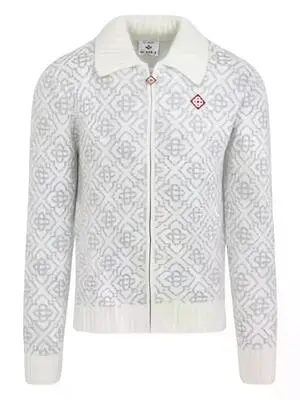 Casablanca Patterned Zip Knitwear