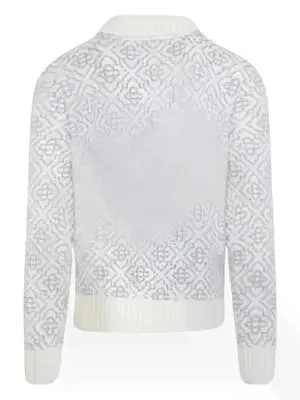 Casablanca Patterned Zip Knitwear