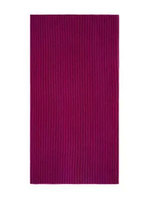 Eric Bompard Ribbed-Knit Cashmere Snood Purple