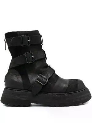 Guidi Paneled Shoes For Women