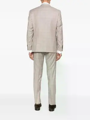 Canali Checked Single-breasted Suit