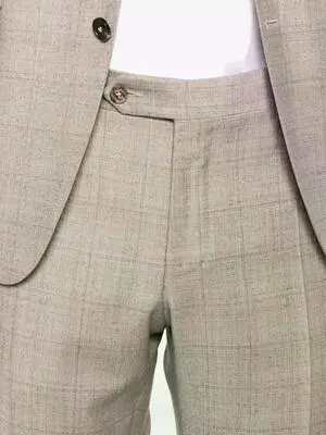 Canali Checked Single-breasted Suit