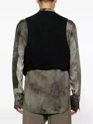 ZIGGY CHEN Asymmetric Waistcoat