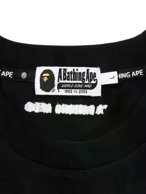 A BATHING APE Long-sleeve Logo-patch Sweater