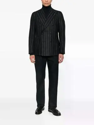 Tagliatore Striped Double-breasted Blazer