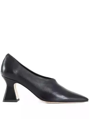 AeydĒ 60mm Square-toe Leather Loafers