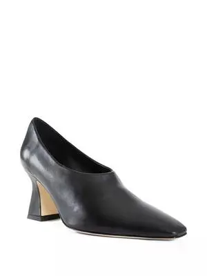 AeydĒ 60mm Square-toe Leather Loafers
