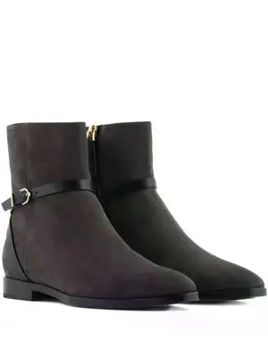 Giorgio Armani Suede Ankle Boots