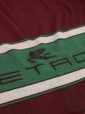 Etro Logo-detail Throw Blanket