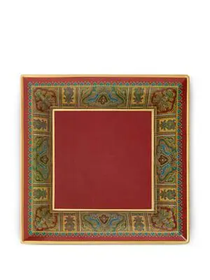 Etro Paisley Porcelain Tray - Red