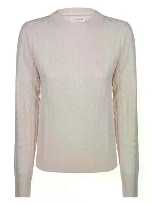SUN 68 Cable-knit Sweater - Pink