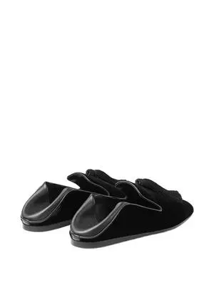JIMMY CHOO Eliot Velvet Loafers With Tassel Detail
