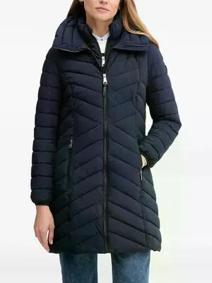 Dkny Chevron Padded Coat