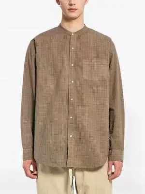 TAIGA TAKAHASHI Checked-pattern Shirt