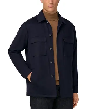Boggi Milano Single Breasted Overshirts For Men