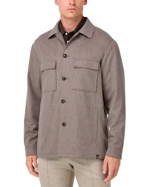 Boggi Milano Shirt Jacket Outerwear For Men