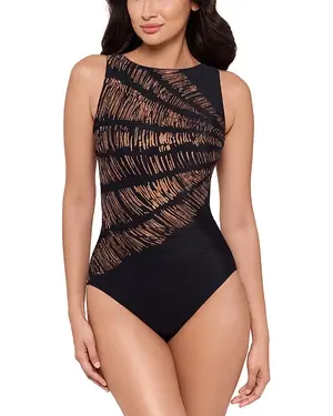 Miraclesuit Costa D'oro Regatta One Piece Swimsuit