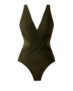 Miraclesuit Solid Ibiza One Piece Swimsuit - Nori