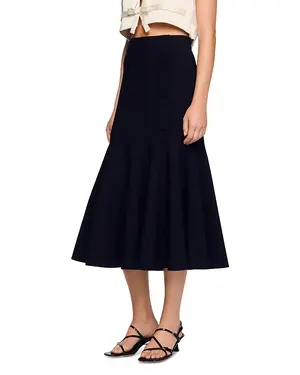Sandro Black Wash Skirts