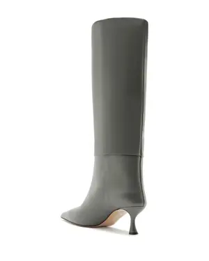 ALEXANDRE BIRMAN Brena Leather Boots - Cement