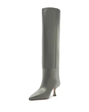 ALEXANDRE BIRMAN Brena Leather Boots - Cement