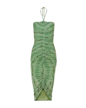 VIX PAULA HERMANNY Day Halter Midi Dress