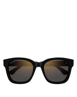 CARTIER Square Sunglasses, 54mm