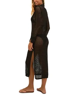 VIX PAULA HERMANNY Jenne Knit Cover Up