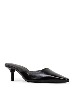 BLACK SUEDE STUDIO Pointed Pumps - Black
