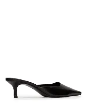 BLACK SUEDE STUDIO Pointed Pumps - Black