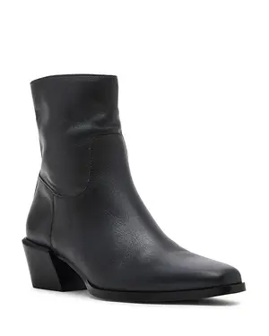 Steve Madden Daney Boots - Black Leather