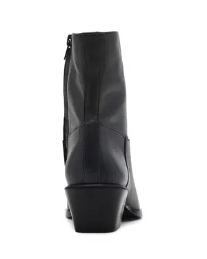Steve Madden Daney Boots - Black Leather