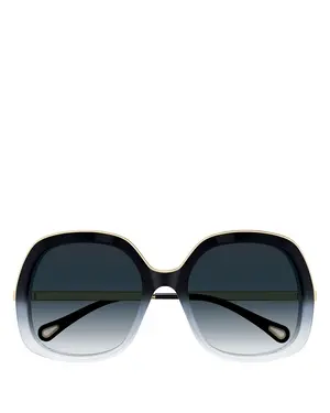 Chloé Square Sunglasses, 56mm