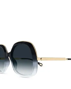 Chloé Square Sunglasses, 56mm