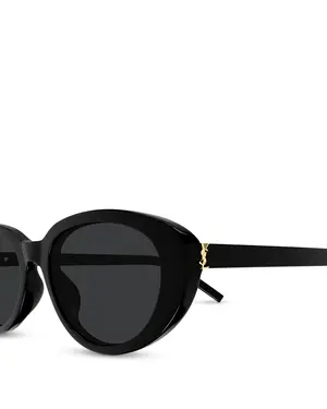 Saint Laurent Oval Sunglasses, 55mm