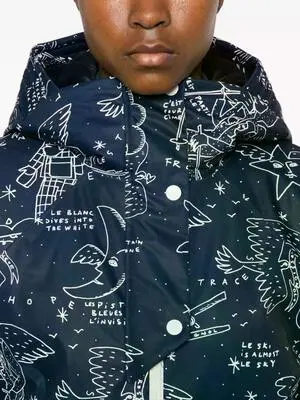 Rossignol Constellation-print Hooded Ski Jacket