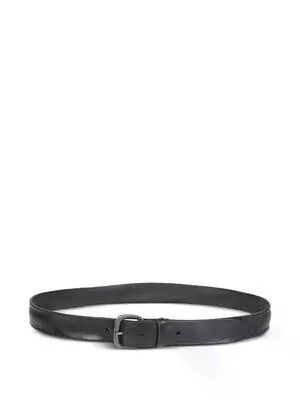 ORTIGNI Leather Belt - Black