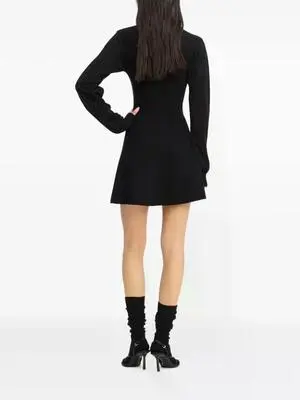 ROTATE BY BIRGER CHRISTENSEN Polo-collar Mini Dress