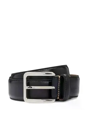 BOSS Square Buckle Leather Belt