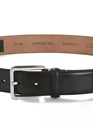 BOSS Square Buckle Leather Belt